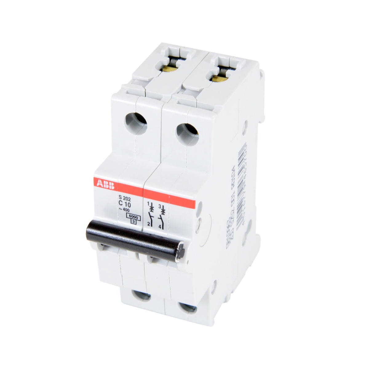ABB S202-C10 | 2-Pole Miniature Circuit Breaker (MCB) – DDPARTS SOLUTION
