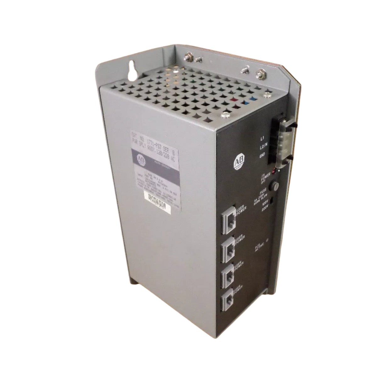 Allen-Bradley 1771-PS7/C PLC-5 Power Supply | 97-132V/195-264V AC | 8A ...