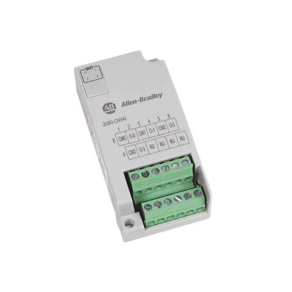 Allen-Bradley 2080-OW4I Micro800 4-Point Relay Output Module – DDPARTS ...