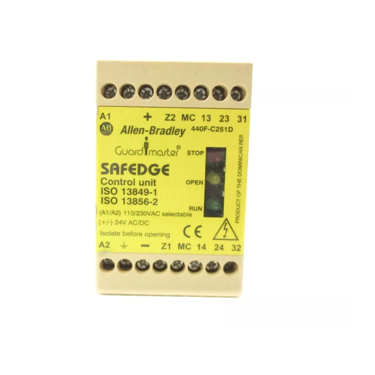 Allen-Bradley 440F-C251D Guardmaster Safedge Controller | 45mm DIN Rai ...