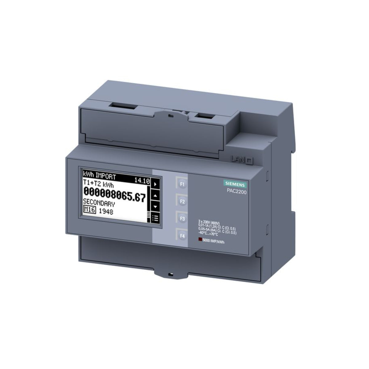 Siemens 7KM2200-2EA30-1EA1 | Monitoreo de energía SENTRON PAC2200 ...