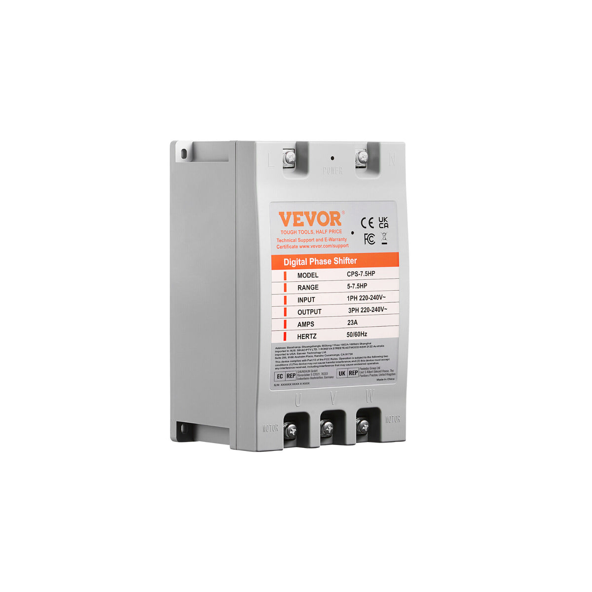 VEVOR CPS-7.5HP – DDPARTS SOLUTION